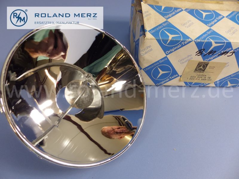 0008261478 Bosch reflector head lamp left and right, Mercedes W113 ...