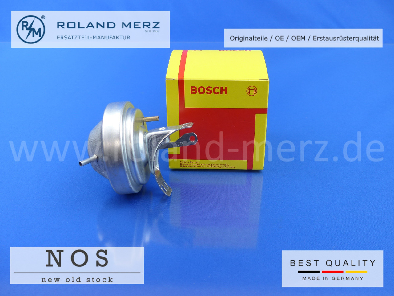 Unterdruckdose Bosch 1237122633, Mercedes 0001584118 M 123