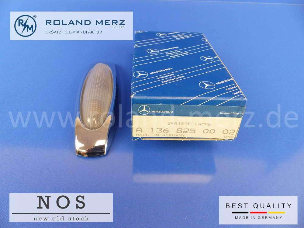 Spiegellampe Deckenleuchte Mercedes 170SAC, 220AC,BC, 300b, d, 300S, SC ...