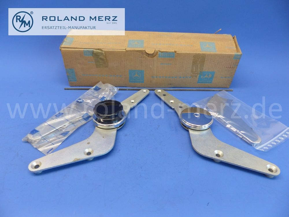 1089100980 complete set backrest adjuster, left front seat, Mercedes ...